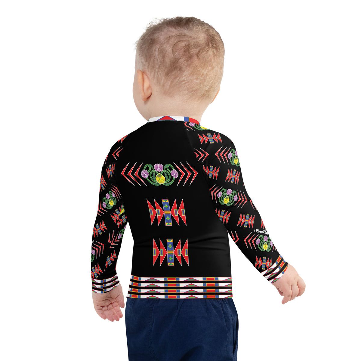 Gratitude Kids Black Rash Guard – Sweet Sage Woman